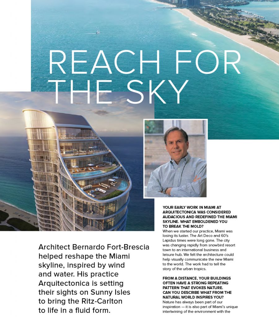 Design District Magazine sits down with Bernardo Fort-Brescia ...