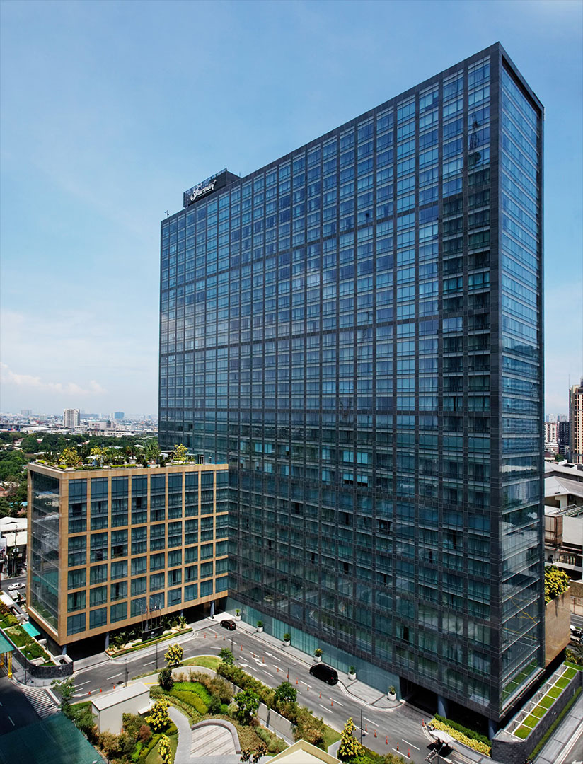 Raffles Makati Residences and Fairmont Makati Hotel - Arquitectonica ...